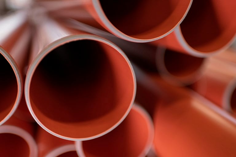 Multilayer PVC Pipes with Recycled Cores