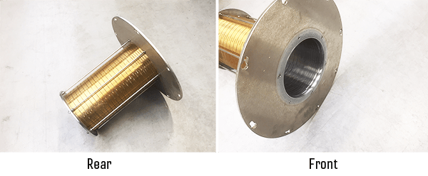 Increasing efficiency of production with cool neck calibration sleeve